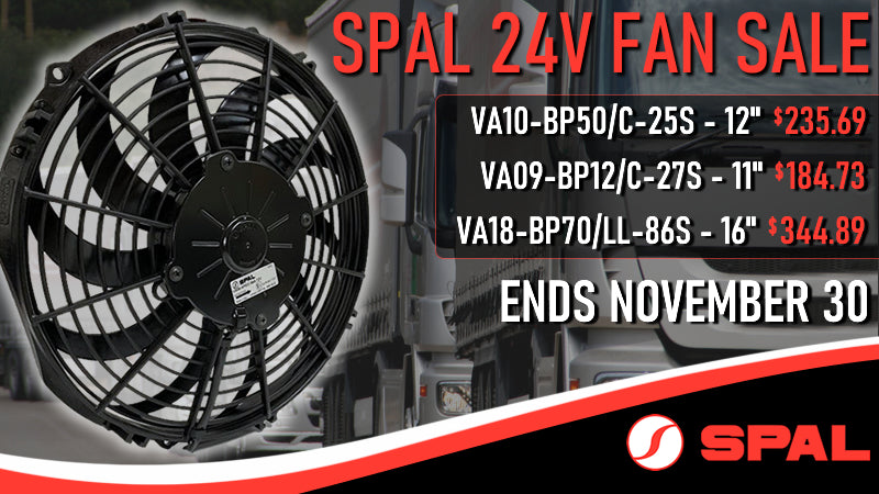November Sale - SPAL 24V Fans – Thermofans.com.au