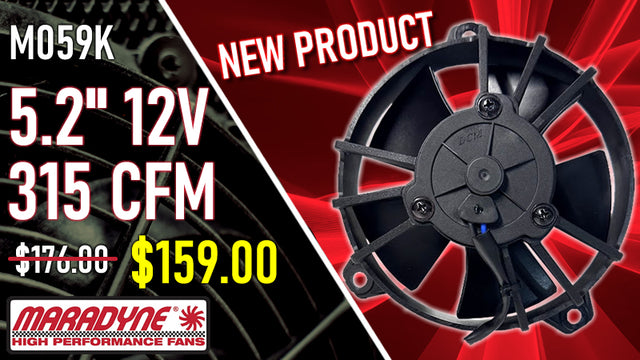NEW: 12V Maradyne Champion Series 5.2" Puller Fan – Thermofans.com.au