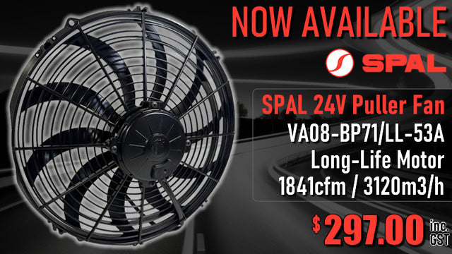 Now Available: SPAL 24V 14" Long-Life Puller Fan – Thermofans.com.au