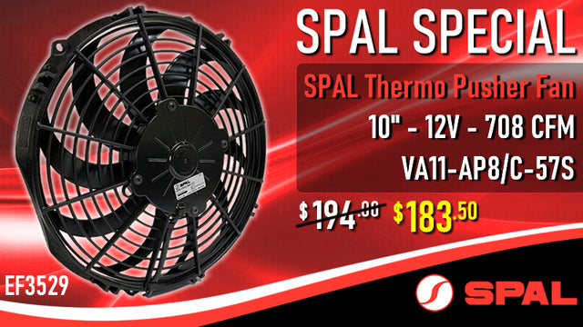 SPAL SPECIAL - 12V, 10" Puller Fan ON SALE – Thermofans.com.au