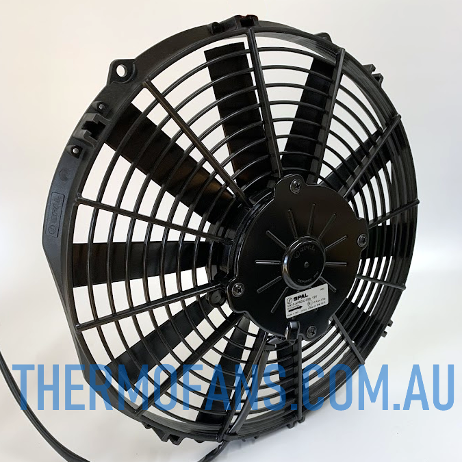 SPAL Thermo Puller Fan - 12" / 305mm Straight 12V - 1097 CFM - 10.0Amp ...